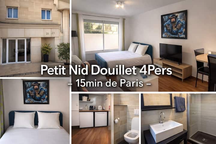 Petit Nid Douillet 4 Pers - 15 Min De Paris En Rer - Nogent-sur-Marne