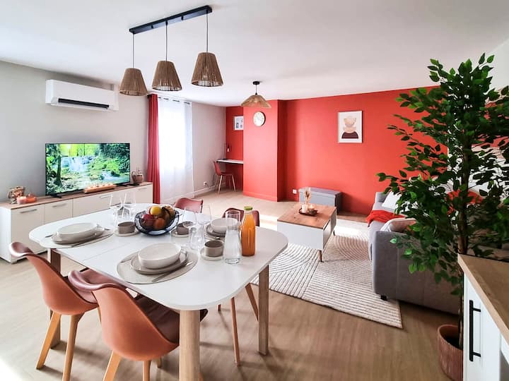 T2 Cosy Avec Sauna Privé. Proche Centre Limoges - Limoges