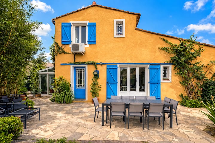 Villa Myosotis - 4 Chambres - Jardin/climatisation - Carqueiranne