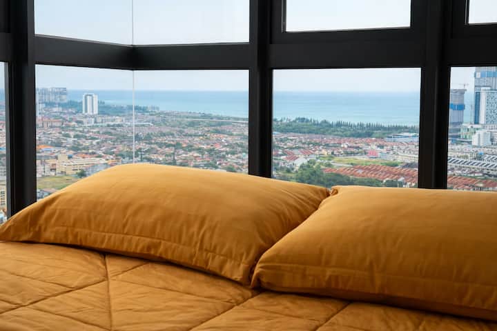 Quiet & Brand New City + Sea View Unit | 3br · 2ba - Malakka
