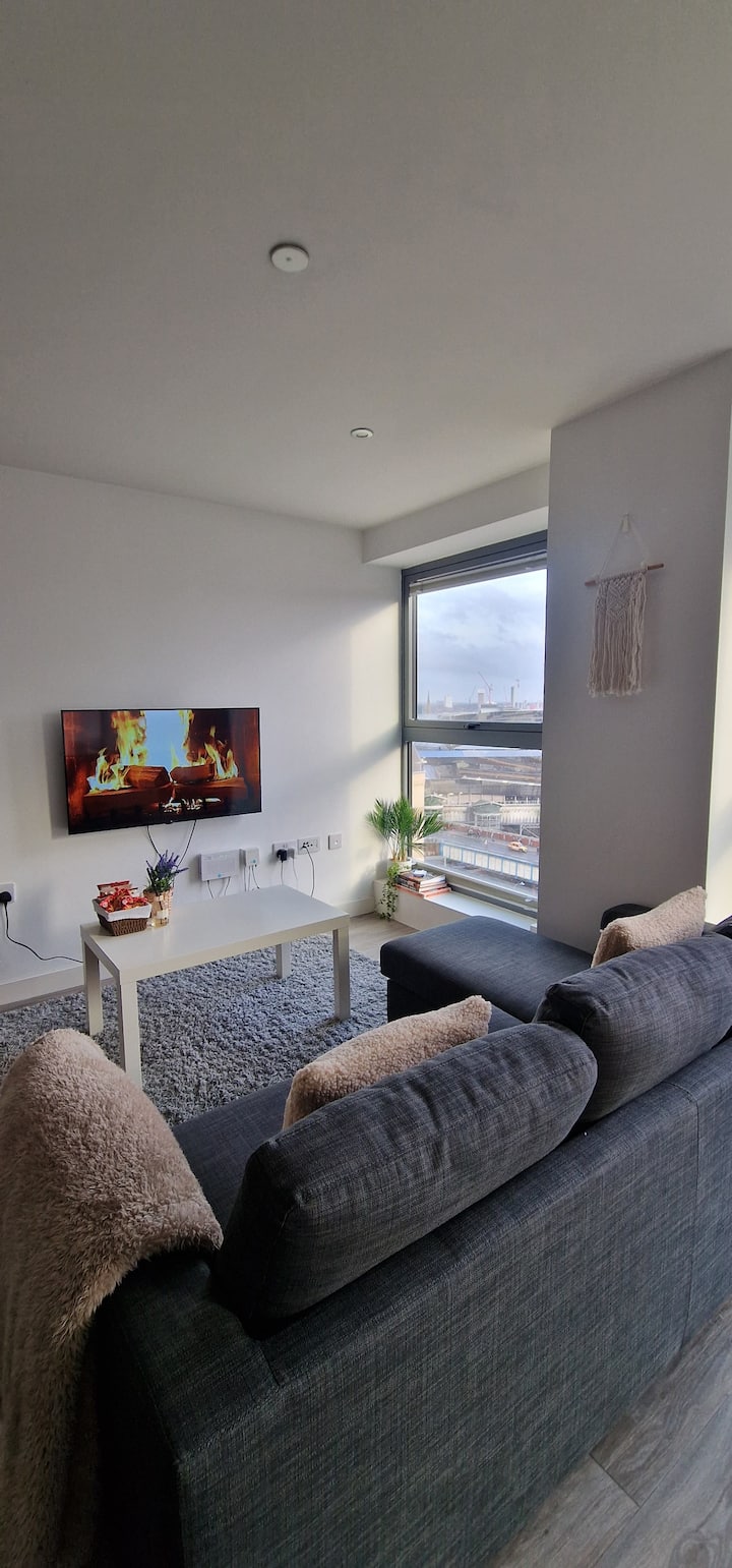 Modern High-rise 1br | Panoramic City Views - Birmingham