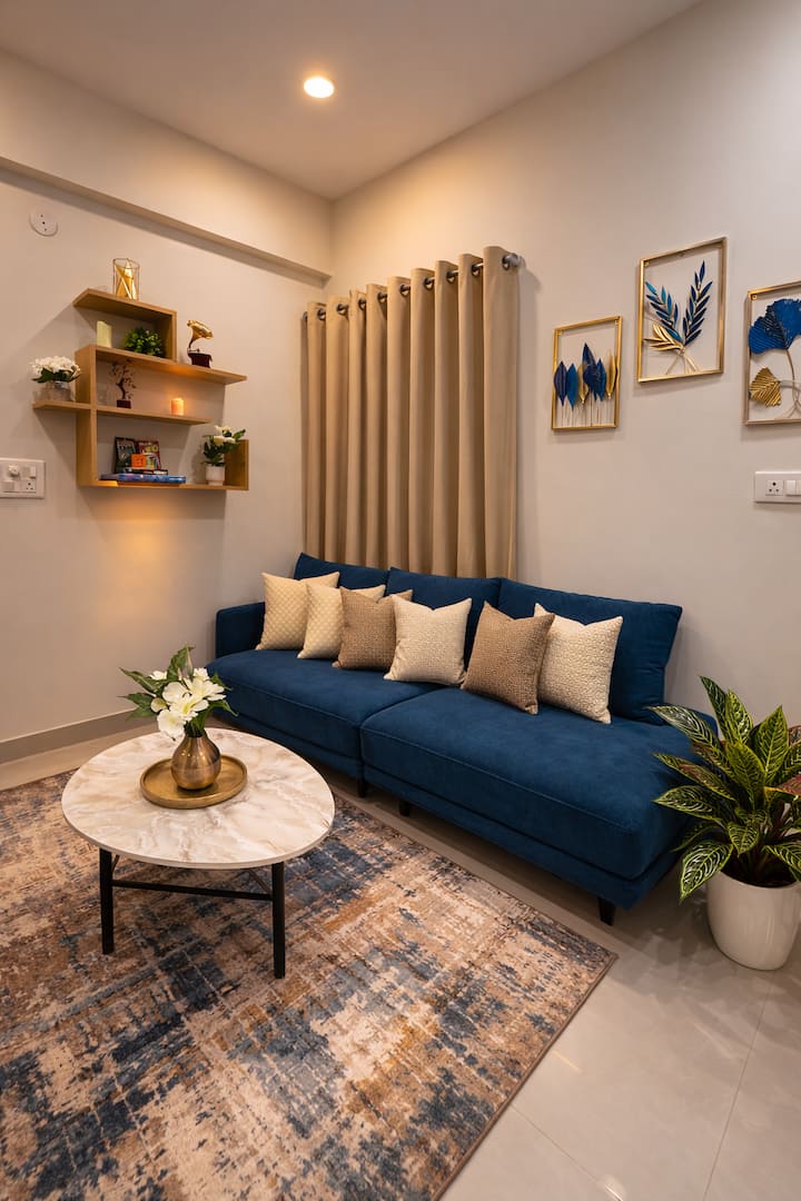 Premium 1 Bhk With Balcony By The March - Indore