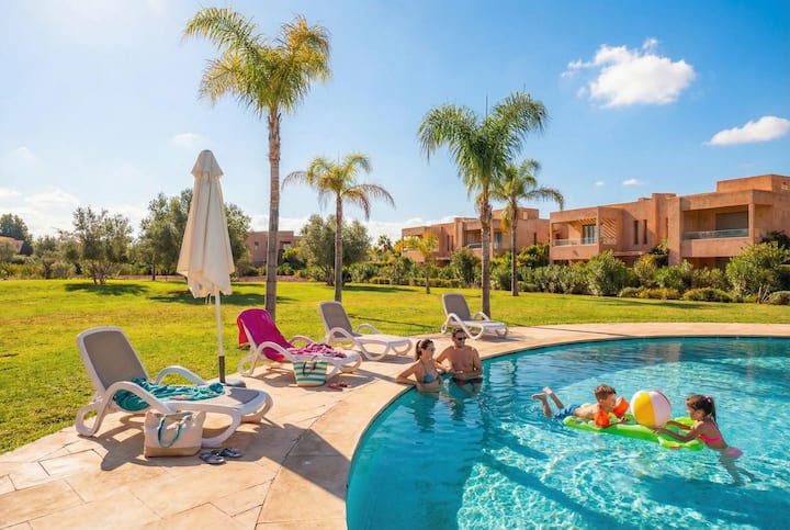 Cozy Apt - Prestigia Opale / Swimming Pool & Golf - Marrakech