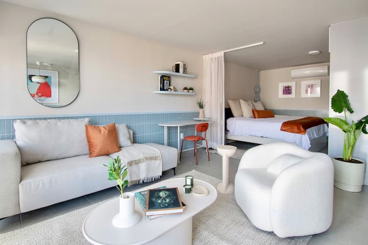 Estilo Qalina Azul - Loft Moderno En Chapu - Guadalajara