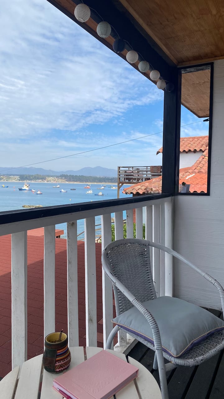 Casa Con Vista Al Mar En Quintero - Quintero