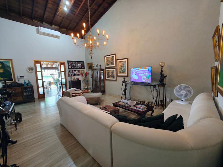 Casa Bairro Nobre Toda Climatizada - Barretos