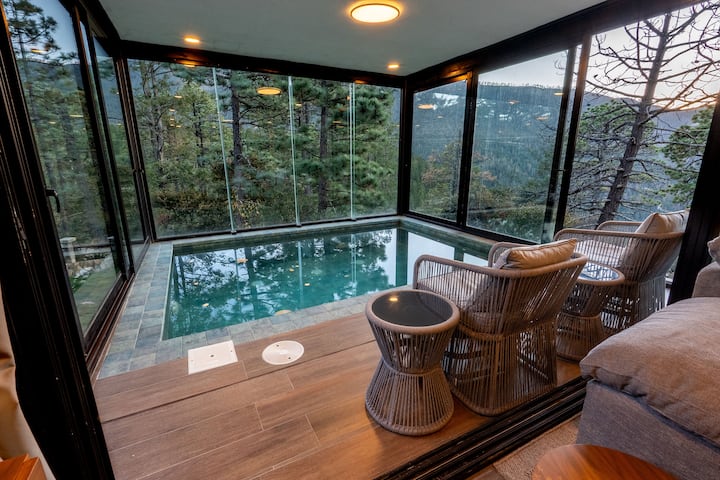 Cabaña Monte Pino | Alberca Privada En Monterreal - Nuevo Leon