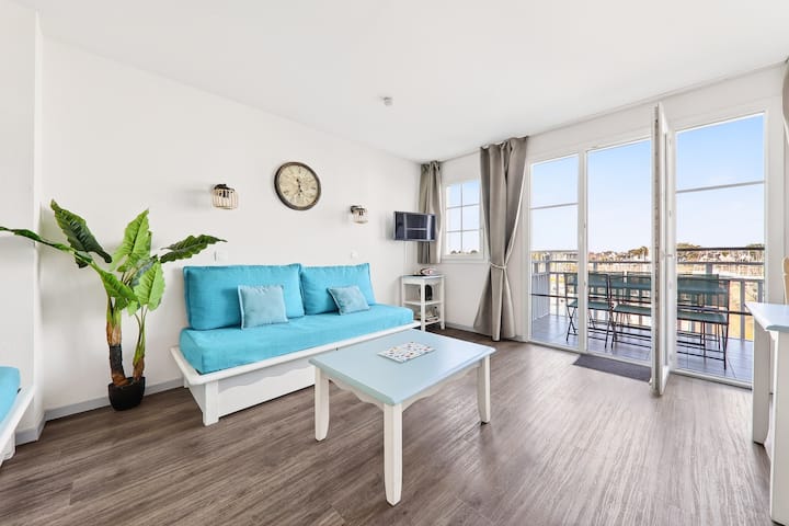 Appartement Bord De Mer Vue Sur Le Port 4 Pièces 8 - Locmariaquer