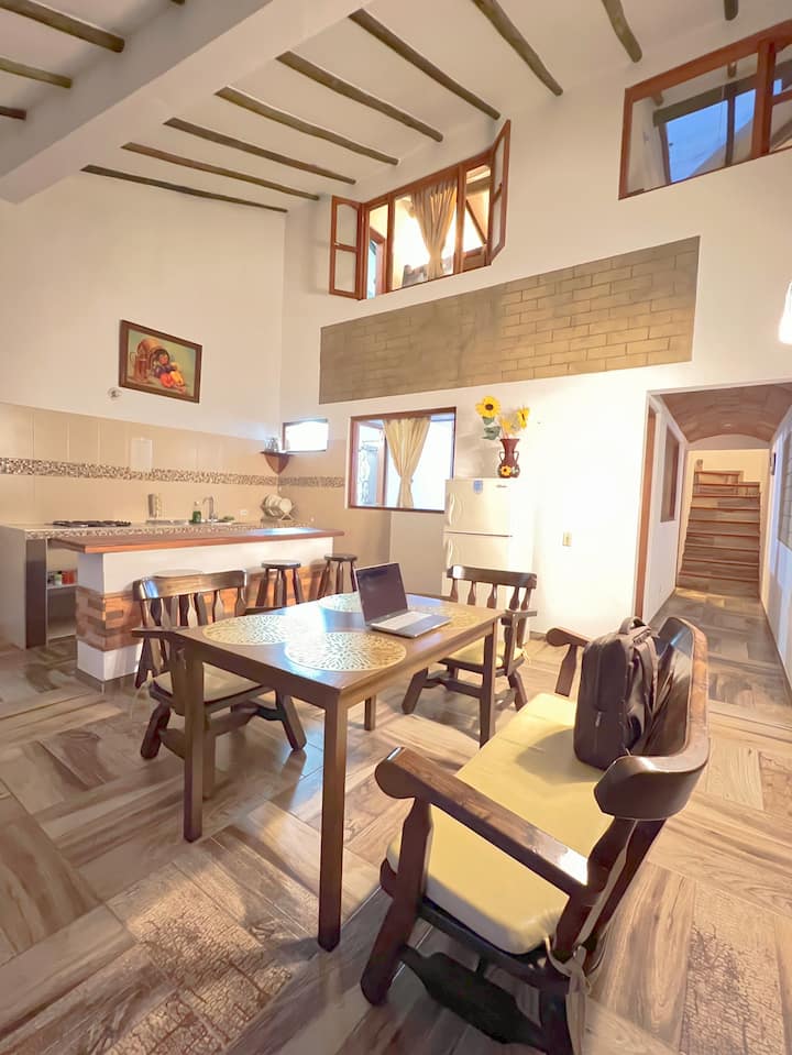 Apto Familiar A 4 Cuadras Del Centro Histórico - Villa de Leyva