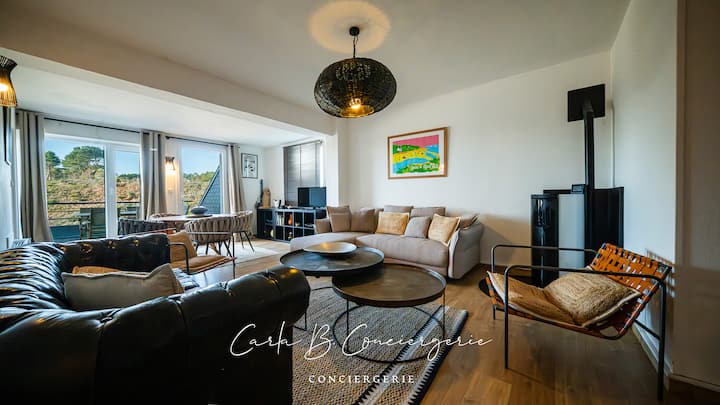 "Le Rospico" Appartement 4 P Face à La Mer Nevez - Névez