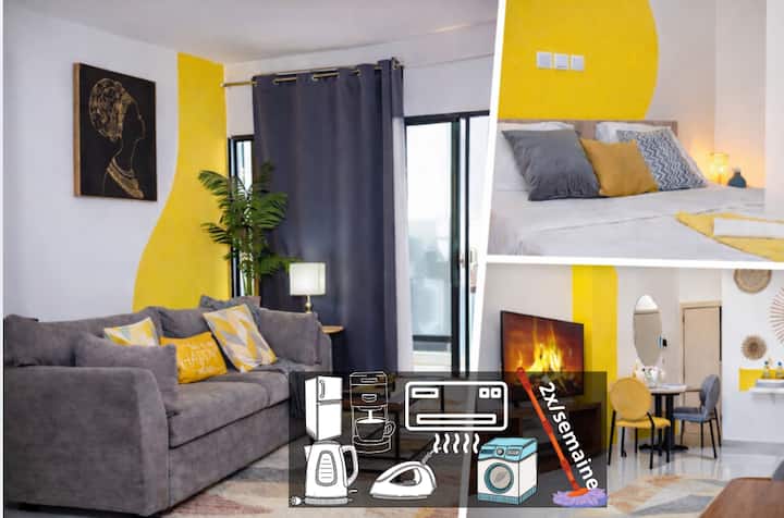 Appart Neuf, Doux Et Accessible - Angre 9e Tranche - Abidjan