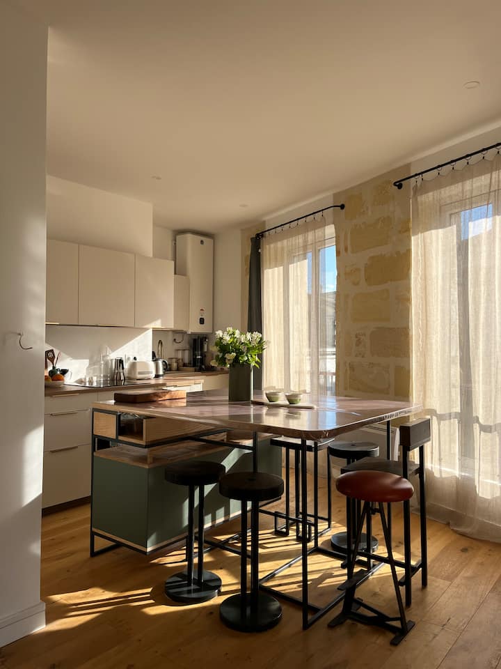 T2 Cosy & Calme - Terrasse - Bordeaux Centre 10 Mn - Bordeaux