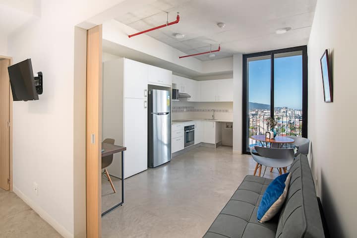 Sky15 Urbn Escalante | Modern City View - San José