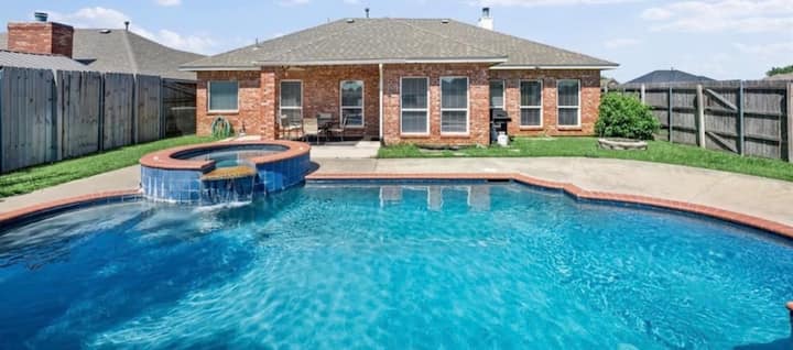 Private Pool Oasis Okc/yukon - Yukon, OK