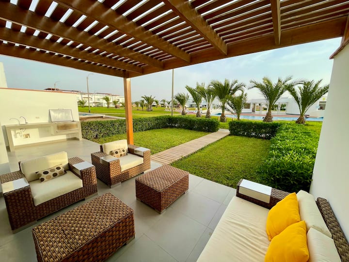 Ventamar Paracas® Con Piscina, Playa, Muelle Y Mas - Paracas