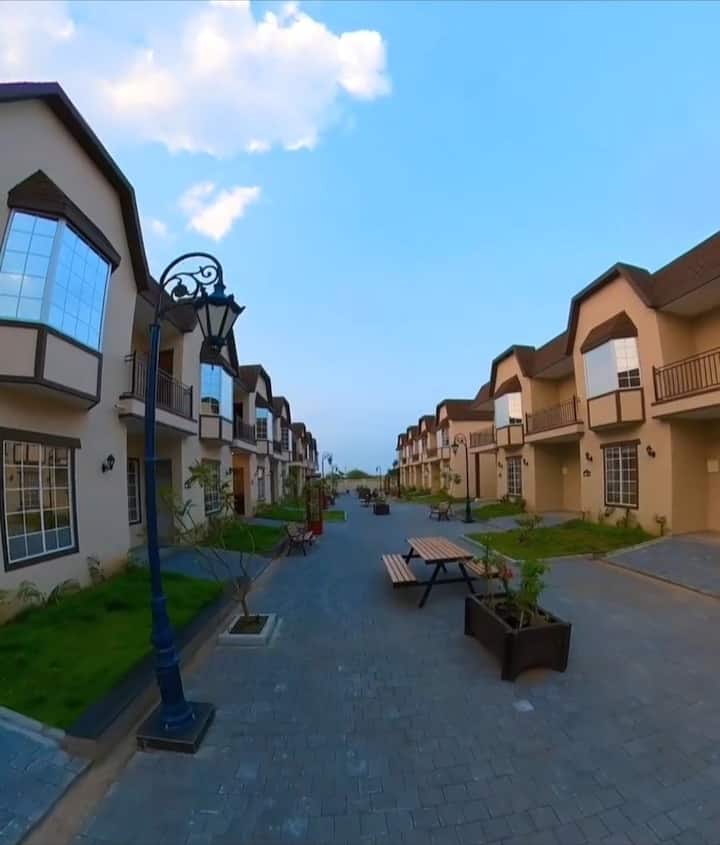 "The London Manor: Luxury Uk-themed 3bhk Villa" - India