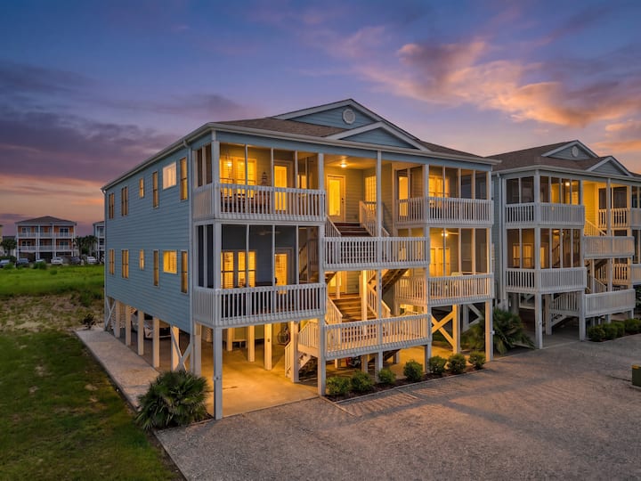 Adorable 8-sleeper Island Condo 6 Min Walk To Sand - Sunset Beach, NC