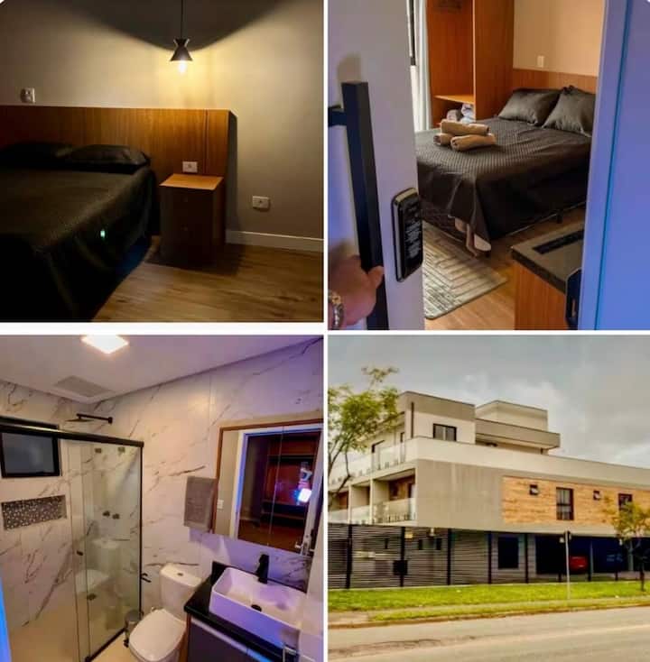 Studio Curitiba V- Sacada +Vaga Garagem+lavanderia - Curitiba