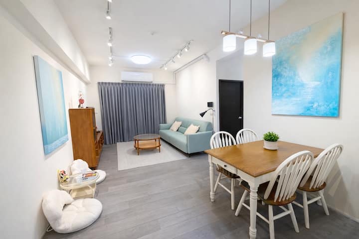 「台中最無敵地段民宿，洲際球場第一排，漢神百貨旁」 - 시툰 구