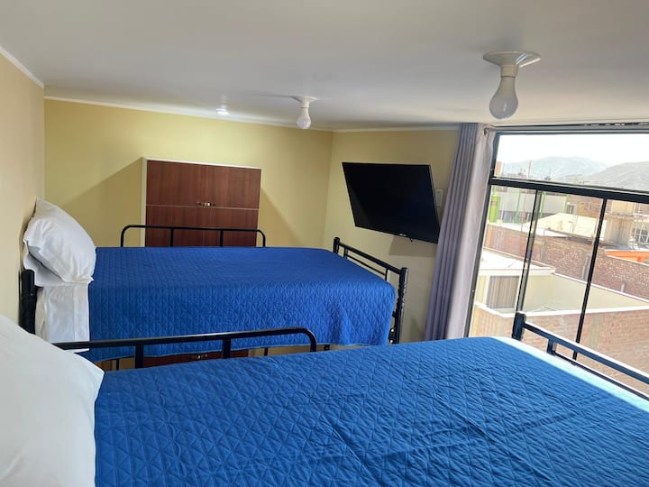 Habitacion Cuadruple Para 5 Personas - Nazca