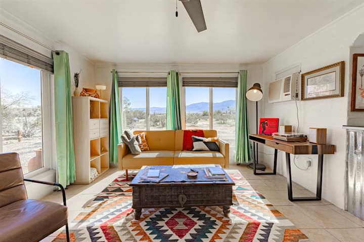 Western Midcentury Modern Duplex - Near Town - Borrego Springs, CA