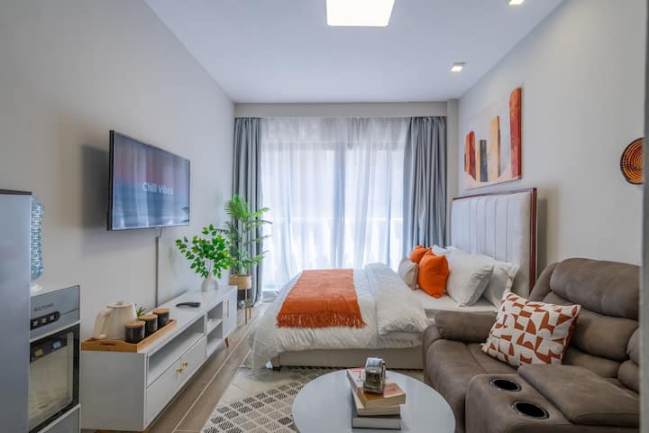 Studio Near Sgr, Jkia, Expressway |Gym+pool+wi-fi - Kenya