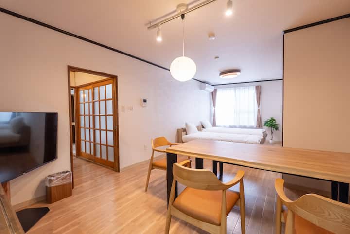 【マンスリー】長期滞在者向け！駅から徒歩2分/wi-fi無料/６名まで宿泊可能/日本の古き良き街並み - Kawasaki
