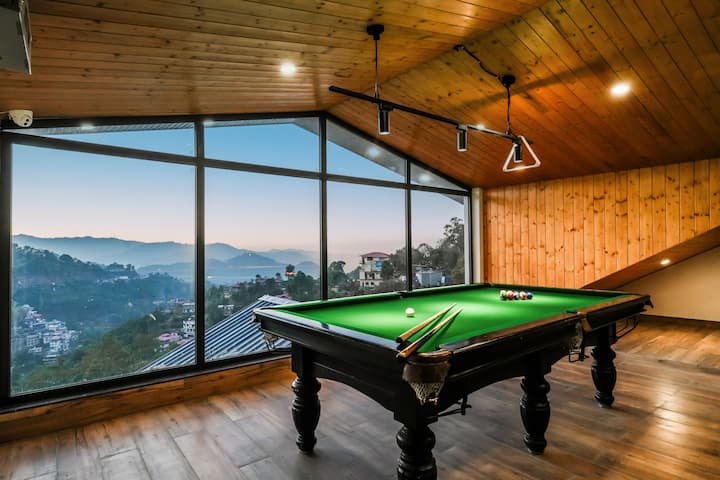 Scenic 5bhk Villa With Shared Pool Lift Views Hill - Solan