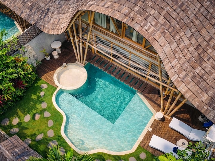 3br Luxurious Bamboo Villa Near Berawa - Indonesien