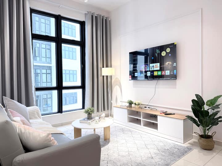 Space Residency High Floor 2br | Walk To Ksl - Johor Bahru