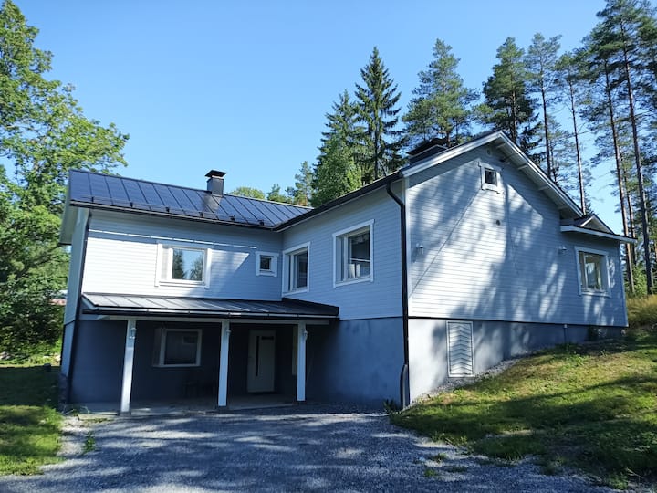 Saunallinen Omakotitalo Luonnonrauhassa - Lahti