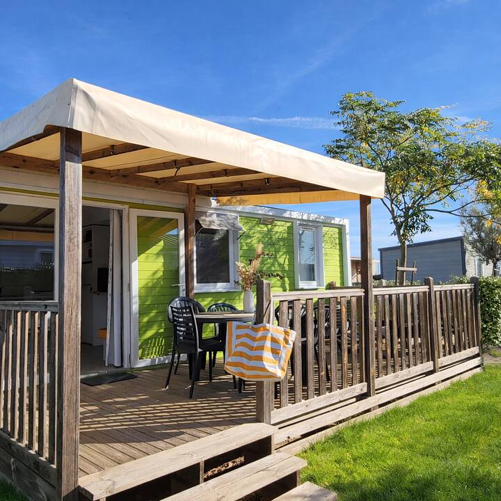 Mobilhome L'oasis Camping 5* Plage & Piscines - Torreilles