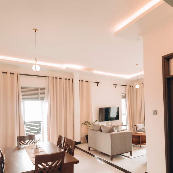 Luxury Penthouse 3br-green Rooftop Terrace Kisaasi - 烏幹達