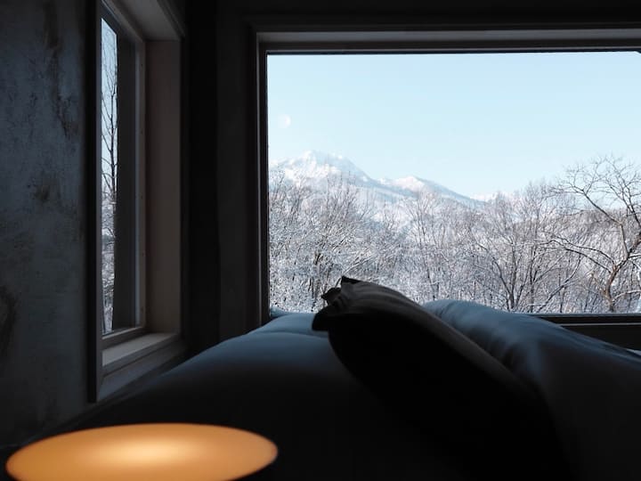 Authentic Log Cabin With Mt. Myoko View - Nagano