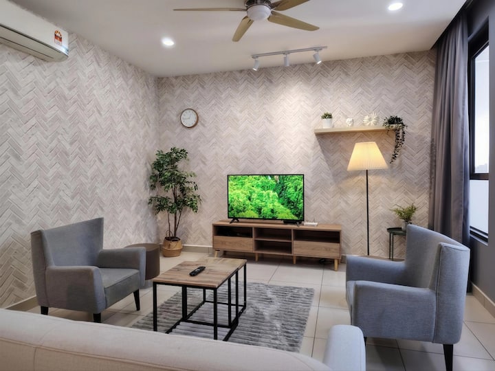 Elegant Urban 3br 7p@kl Gateway| Lrt| Mid Valley - Kuala Lumpur