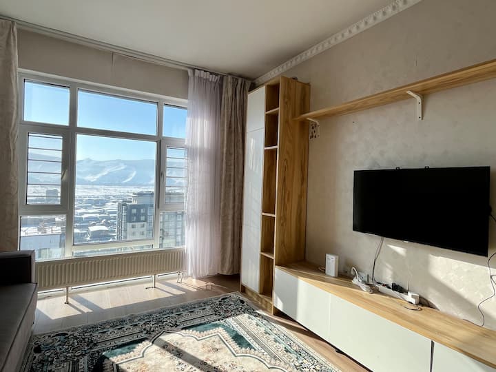 マンション最上階 | 最大6名（添い寝可）｜広々2ベッドルーム｜ファミリー•グループ歓迎 - Mongolia