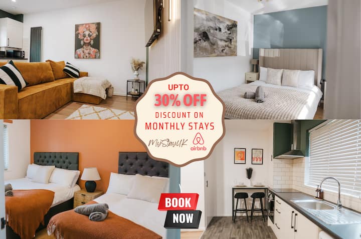 30%off|monthlyescape|family|contractors|sleeps12 - Stockport