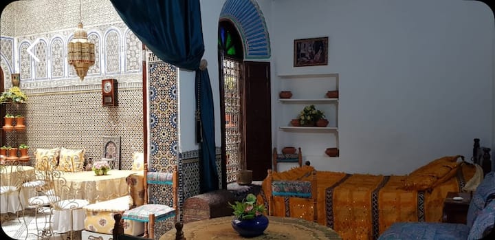 Riad Charme Marocain Avec Vue Superbe - Fès