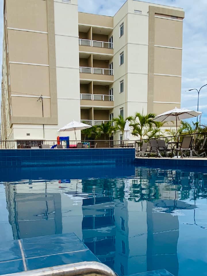 Apartamento Em Ponta Negra,2 Quartos,área De Lazer - Natal