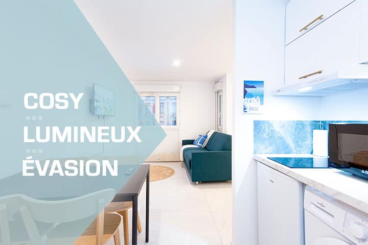 Santorin Collection - Studio Métro Charpennes - Villeurbanne