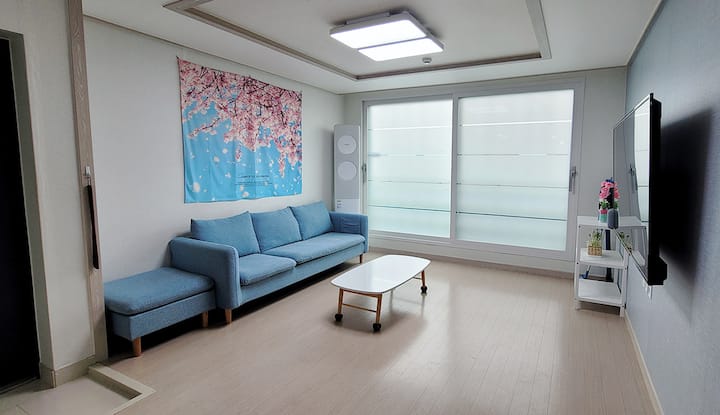 #33 삽교호놀이동산 도보 5분. 투룸. 최대4인. 무료주차. 아동동반가능. 반려동물 불가 - 송악읍