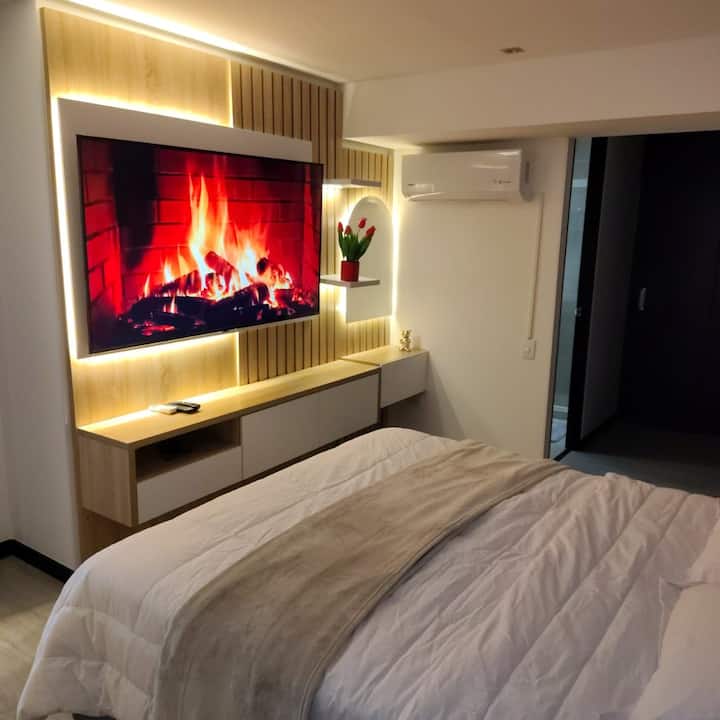 Apartamento Lujoso Frente Al Cc Cacique Bga - Bucaramanga