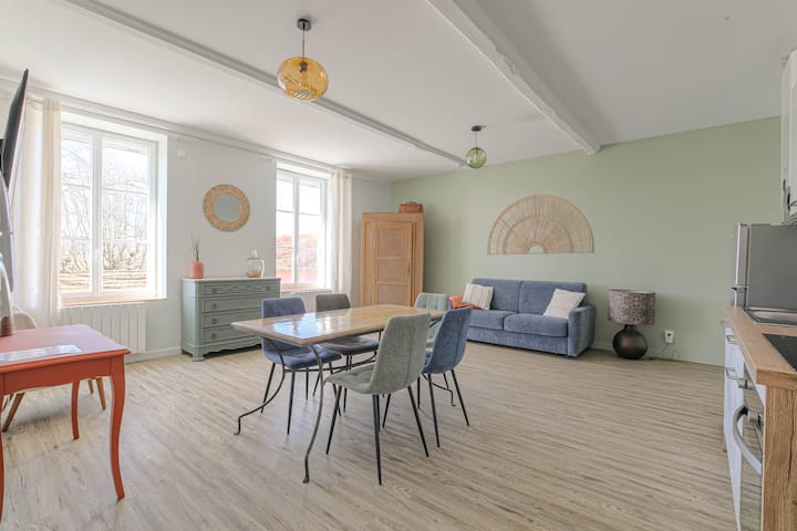 La Rive Douce, Vue Saône - Anse