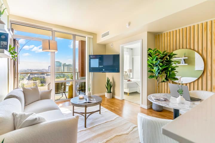 The Sofia - Luxury 1br - King Bed, Gym, Pool - 聖塔克拉拉