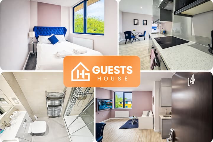 #14 Beautiful Apartment @Cmk Walkable To Station - Milton Keynes