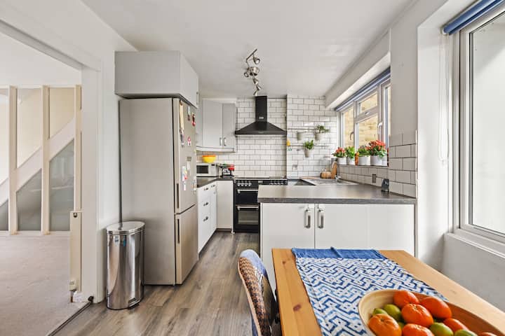 Family Home Near Wimbledon|3br|sleep 7ppl - Kingston upon Thames