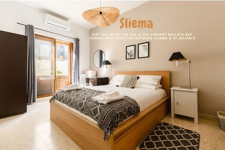 [Sliema - Balluta Bay] 100 Mt From The Sea - Malta