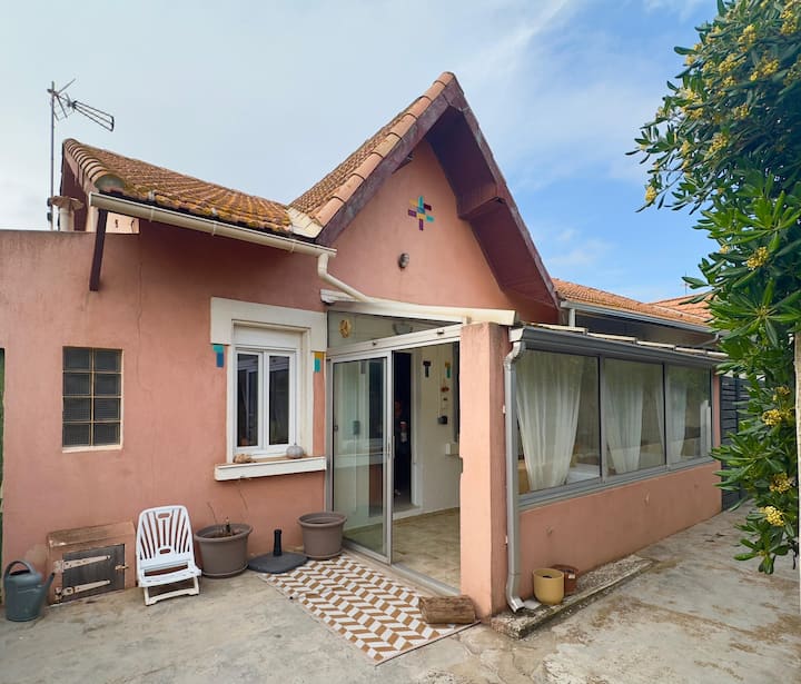 Charme & Calme à 150 M De La Plage - Valras-Plage