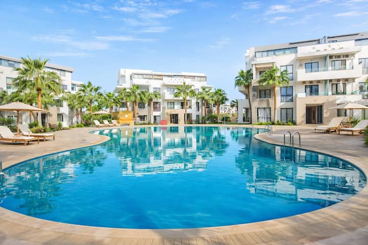 Luxueux Appart · Vue Piscine · À 300 M De La Plage - Agadir