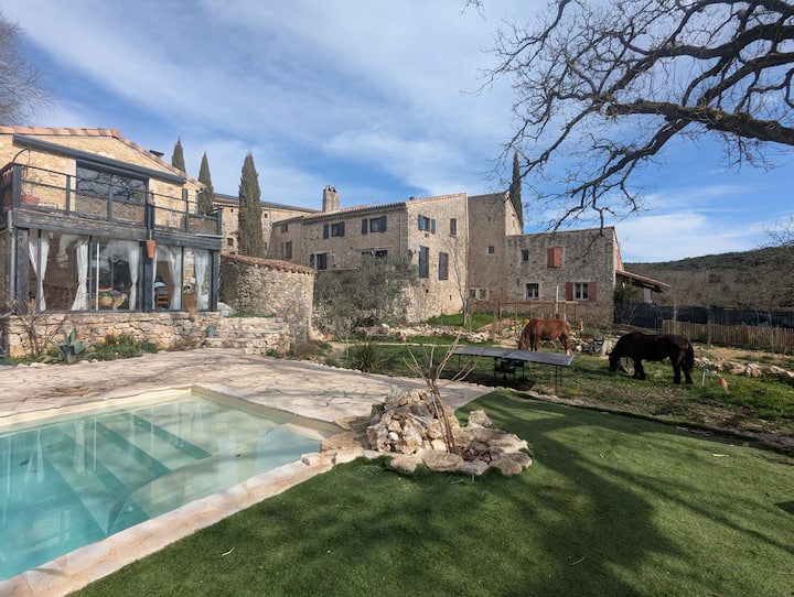 Chambre D'hôtes Pleine Nature 10 Min De Vallon - Barjac